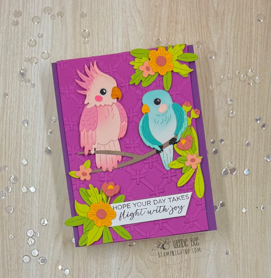 Spellbinders Cheerful Chirps Collection: Flying High & Pretty Birds ...